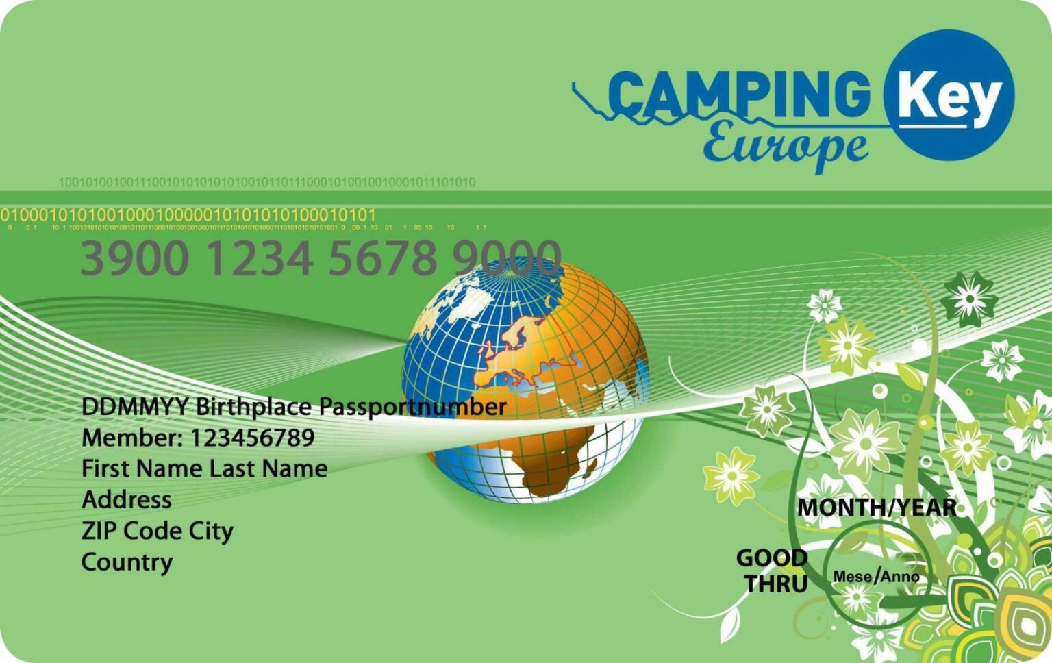 Carte CKE - Camping Key Europe